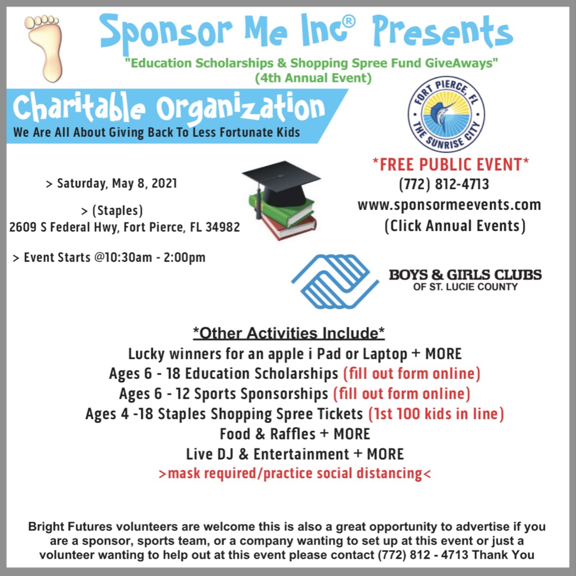 SponsorShip Application – Sponsor Me Inc®